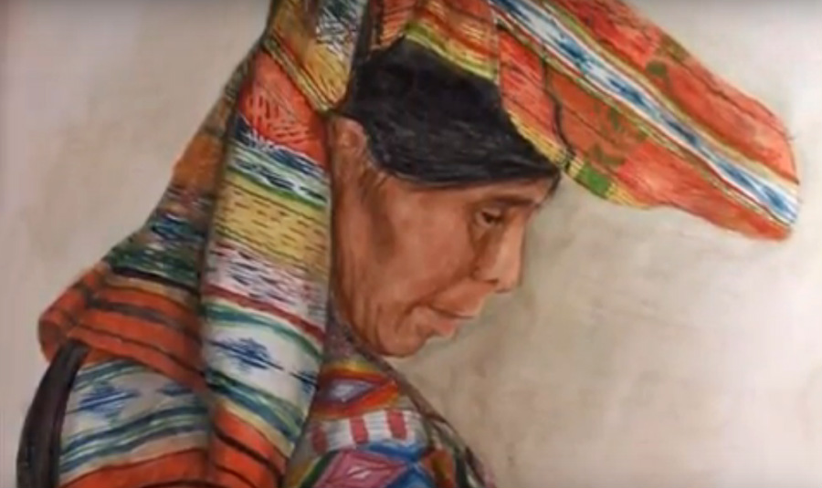 Valledelkas: Conocer a la mujer maya a través de la pintura